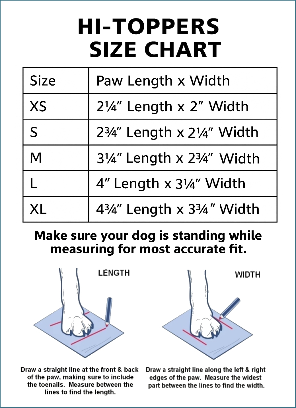 Black Hi-Toppers Tall Dog Boots for Snow and Rain | AllDogBoots